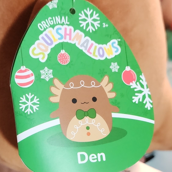 Squishmallows | Toys | Den Gingerbread Axolotl Christmas 223 Original ...